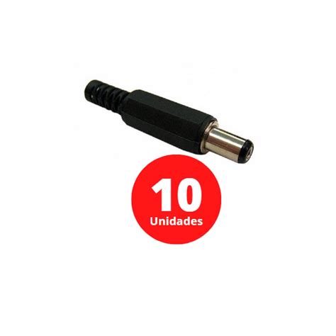 10 Unidades Plug Jack Macho 21x55x14mm Esp8266 Arduino Shopee Brasil