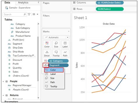 How To Allocate Different Color Based On Multiple Fields Tableau Software