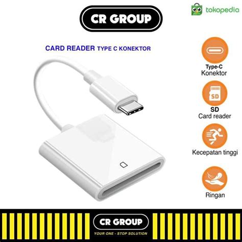 Jual CR GROUP H18 CARD READER SD TYPE C Di Seller CRGroup Angke Kota Jakarta Barat Blibli
