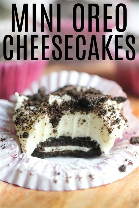 No Bake Mini Oreo Cheesecakes Artofit