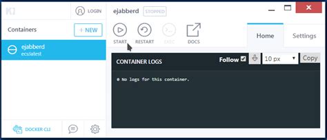 install ejabberd on windows 7 using docker toolbox