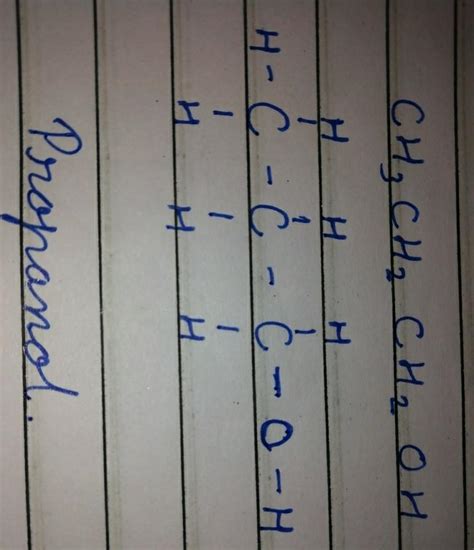 CH3CH2CH(CH3)OH bond formula - Brainly.in
