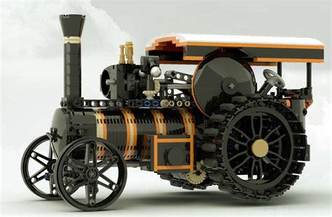 Lego Ideas Big Steam Tractor