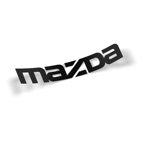 Mazda Vinyl Decal Sticker Mazdaspeed Emblem Badge Miata Etsy