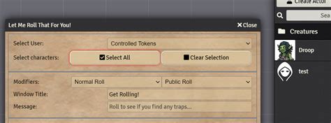 V9 Controlled Tokens Not Populated · Issue 130 · League Of Foundry