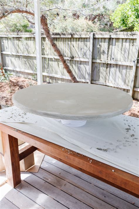 Making A Diy Outdoor Rendered Table — Smor Home