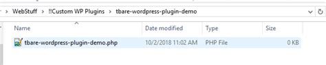 Create A Simple WordPress Plugin With Shortcode Tbare