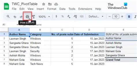 How To Add Headers Or Footers In Google Sheets
