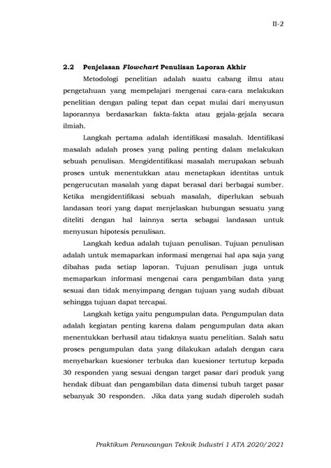 11 Bab Ii Metodologi Penelitian 2 Ii Praktikum Perancangan Teknik