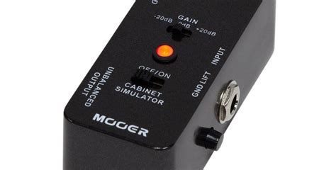 Mooer Micro Di Smart Direct Input Box Micro Guitar Effects Pedal Kew