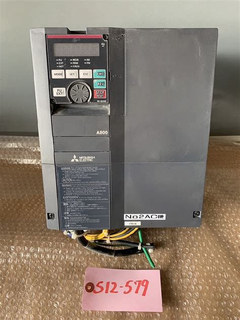 Yahooオークション 三菱電機 インバター Fr A820 55k 1