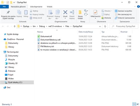 Praca Z Plikami Zip W C Net W Praktyce Modest Programmer