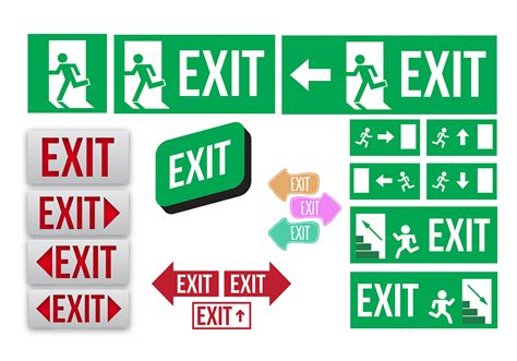 Emergency Exit Sign Autocad Block At Mary Chute Blog