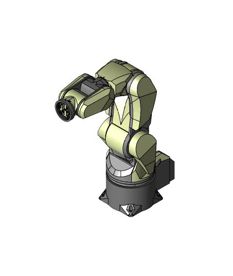 Arctos 3d Printed Robotic Arm V013step 3d Model By Arctosrobotics