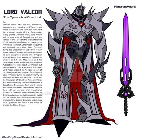 Lord Valcon The Tyrannical Overlord By Melspyrose On Deviantart