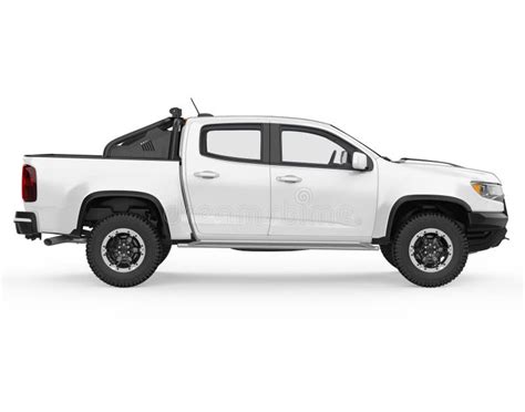 Pickup Truck Isolated Stock Illustration Illustration Of Delivery