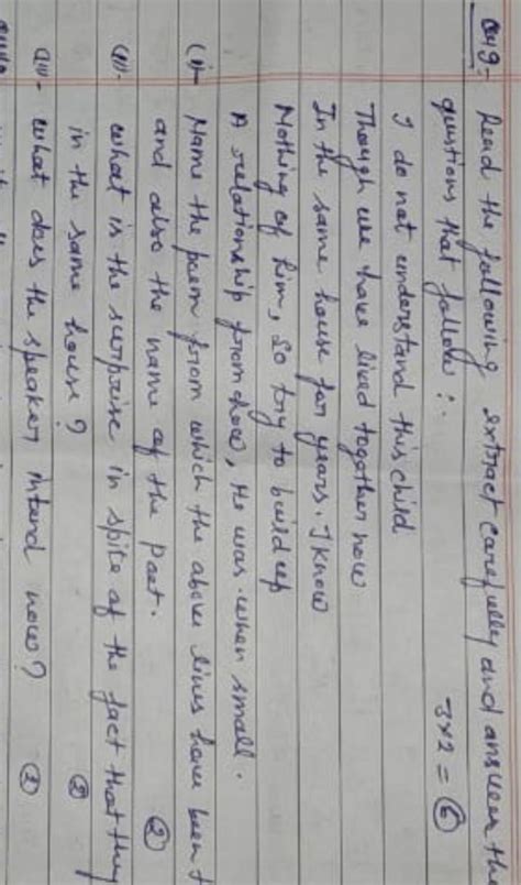 on read the following extract carefully and answer the questions that fo
