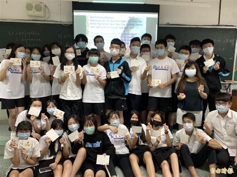 疫情中斷交流 台灣高中生用明信片熱情問候日姐妹校師生 新北市 自由時報電子報