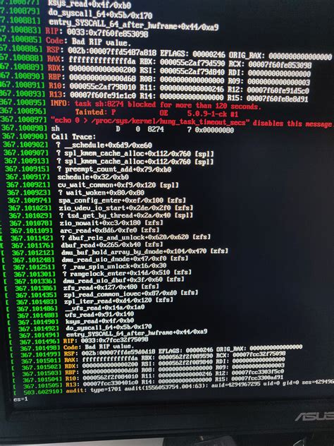 crash on scrub · issue 8664 · openzfs zfs · github