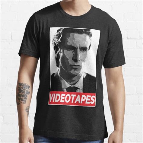 American Psycho I Have To Return Some Videotapes T Shirt For Sale