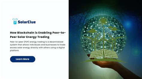 How Blockchain Is Enabling Peer To Peer Solar Energy Trading