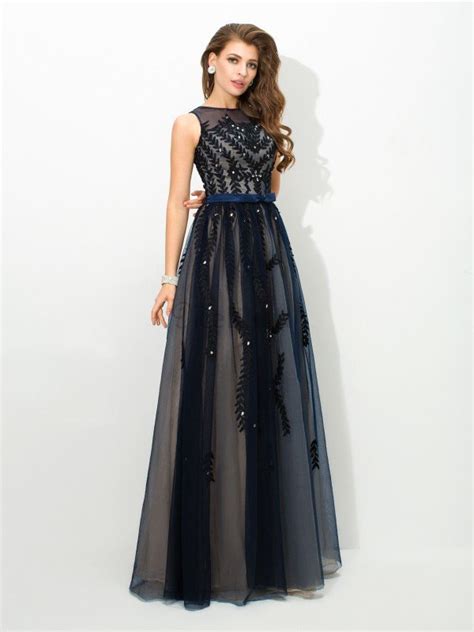 Normale Taille Prinzessin Bodenlanges Ballkleid mit Reißverschluss mit