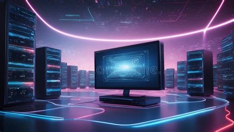 Data Symphony Quantumquotient S Overture Ai Generate Stock Illustration Illustration Of