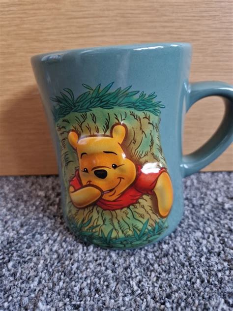 Walt Disney World Large Winnie The Pooh Aa Milne Front Back 3d Mug Cup