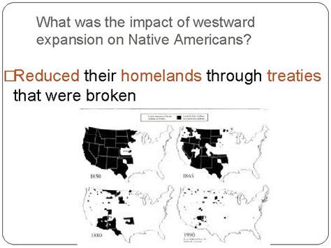 Impact Of Westward Expansion On Native Americans Standard