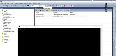 Run Batch To Retrieve Allassetsoraclepython Data Amibroker