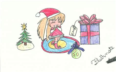 Xmas Chibi By Platinumvines On Deviantart