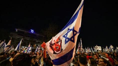 Israel Benjamin Netanyahu Protests Put Political Divides Back On Show