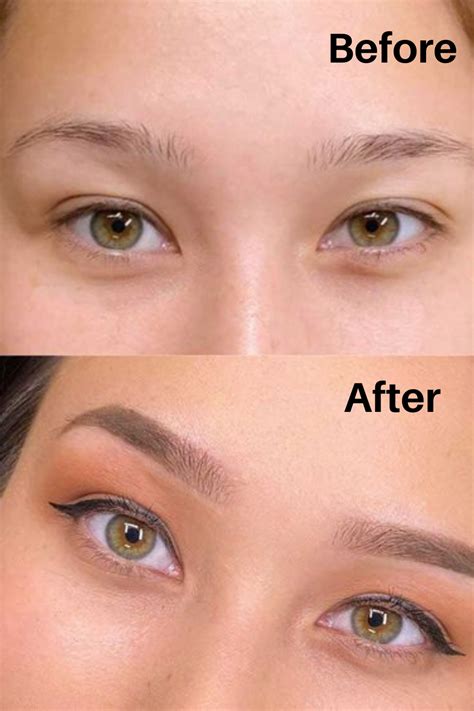 Ombre Brows Before And Aftercare Healing Process And Facts Brows
