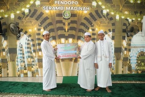 Dinas Pendidikan Tanbu Salurkan Infak Kemanusiaan Rp 518 Juta Untuk