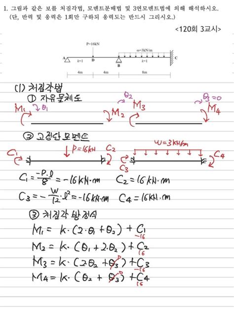 건축구조기술사 120회 전체 기출문제 풀이 1교시 2교시 3교시 4교시 네이버 블로그