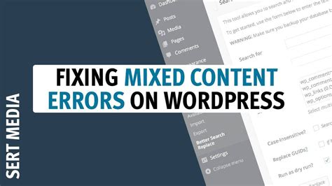 How To Fix Mixed Content Errors On Wordpress Tutorial 2020 How To