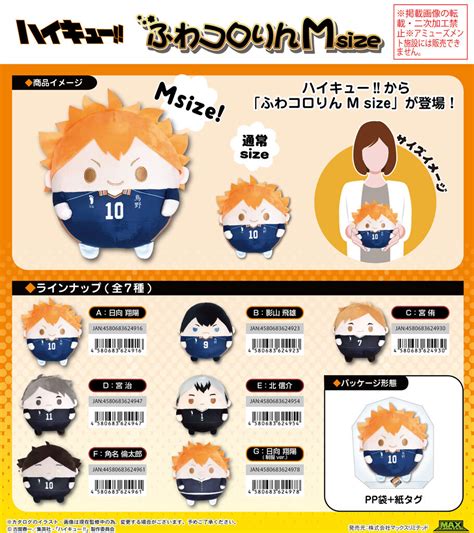 怨念事務所（暫不更新） 【新品上架】排球少年 圓滾滾布偶 第1彈及第2彈再販上架囉~ 排球少年 排球 排少 Hq Plurk