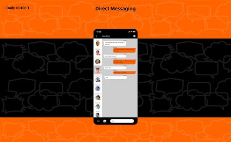 Daily UI 013 Direct Massaging On Behance Daily UI 013 Direct Massaging On Behance