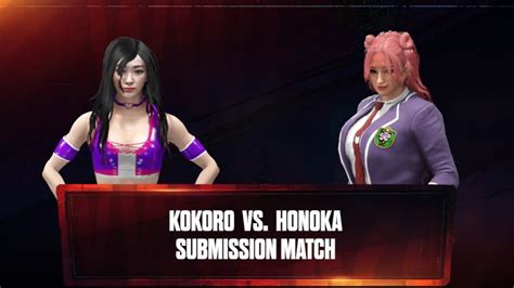 Dead or Alive DOA Ver WWE 2K24 こころ vs ほのか KOKORO vs HONOKA