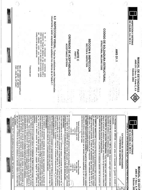 Aws D1 1 Structural Welding Code