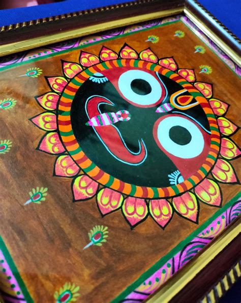 Hand Painted Lord Jagannath Painting