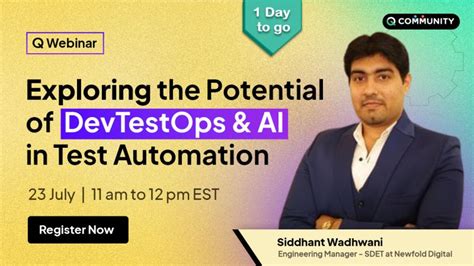 Accelq On Linkedin Devtestops Ai Qwebinar Accelq Testautomation