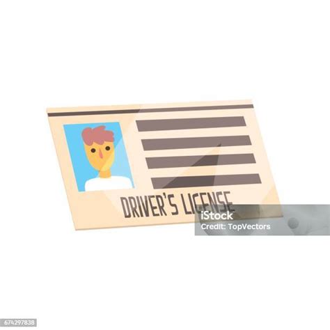 남자 운전 면허증 신분증 만화 스타일의 문서입니다 다채로운 벡터 일러스트 개성 개념에 대한 스톡 벡터 아트 및 기타 이미지 개성 개념 남자 독일 Istock