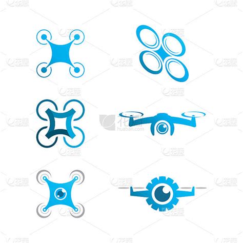 无人机矢量图标设计插图