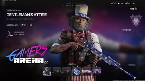 New Unreleased Cod Mw3 Uncle Sam Bbq Operator Skin Hard Unlocked Ps