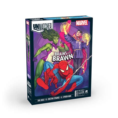 Unmatched Marvel Brains And Brawn Restoration Games