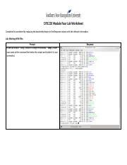 Lab Worksheet Mastering File Permissions Log Analysis Course Hero