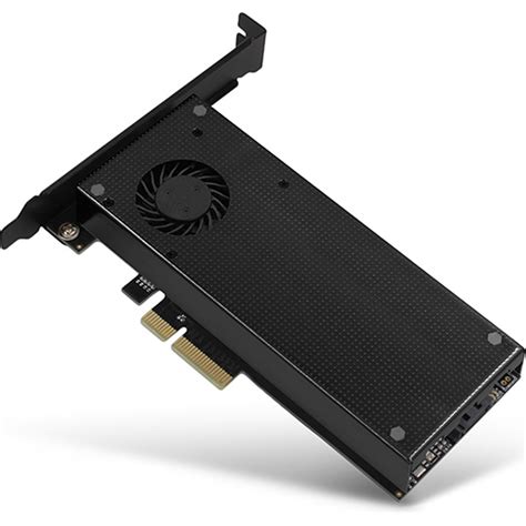 Axagon Pcem2 Dc Pci E X4 To M 2 Nvme Adapter With Cooling