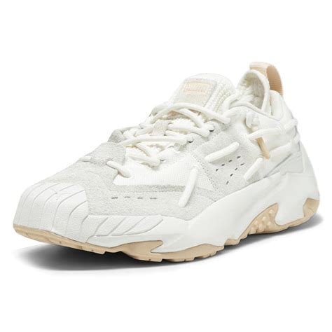 Shop White Mens Puma Plexus Sand Lace Up Sneakers Shoebacca