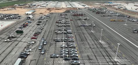 Around 380 Cybertrucks Were Spotted At Teslas Giga Texas